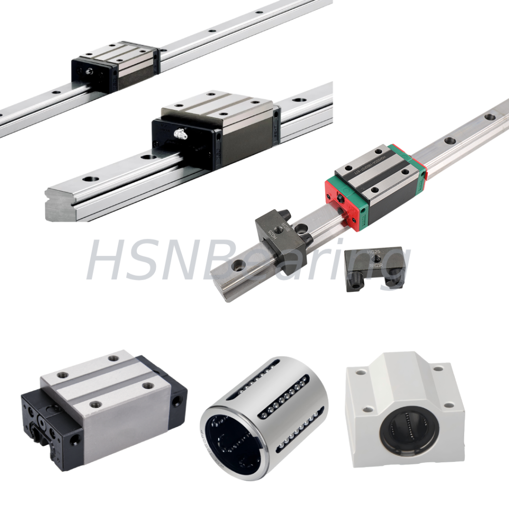 Linear guide & Ball screw bearing LUCS 8 - HSN Bearing Group